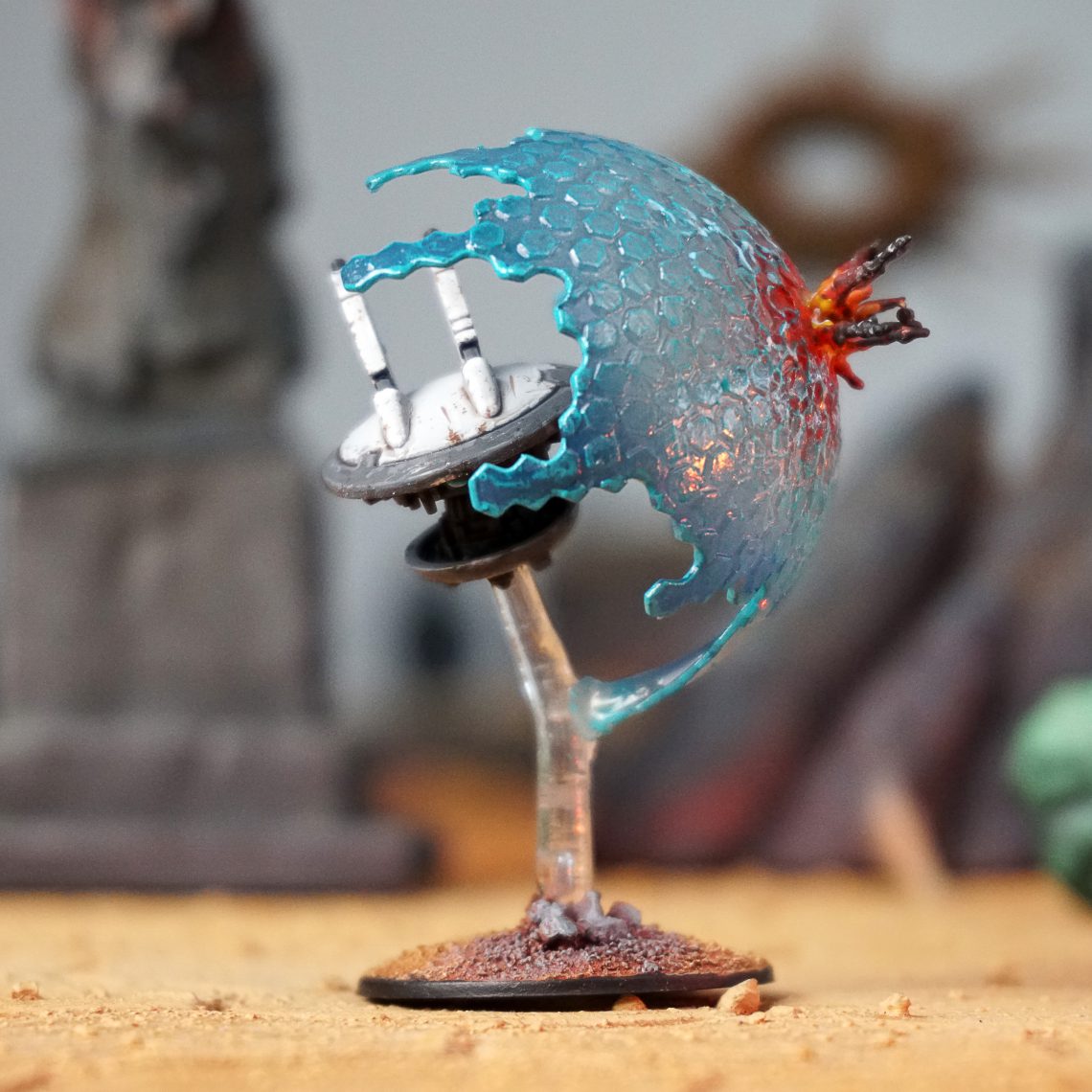 Painting Energy Shields - Deadly Print Studio