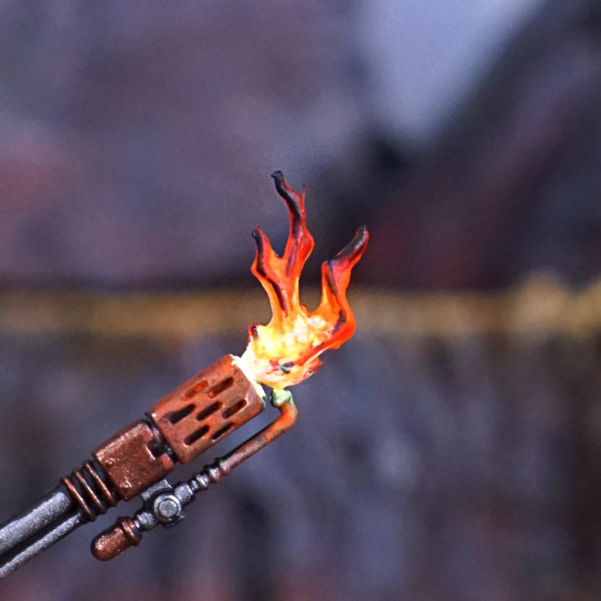 Residual flame - 2 - Digital - Deadly Print Studio