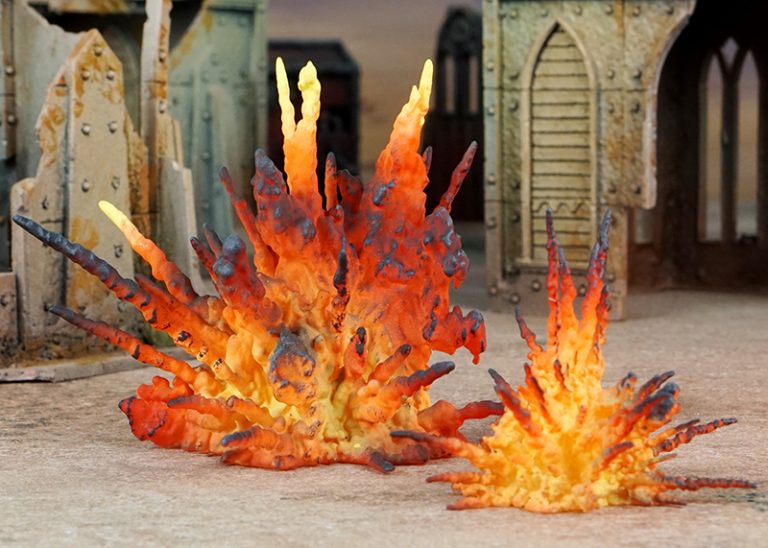 DoH - Ground Explosions - Physical - Deadly Print Studio