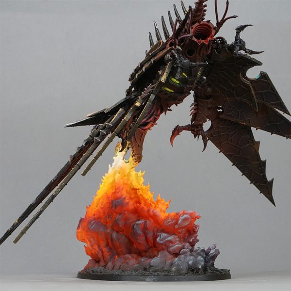 Chaos - Heldrake - Warpfire base - Digital - Deadly Print Studio