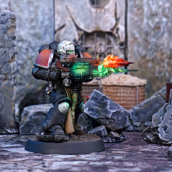 Marines - Sternguard muzzle flashes, special weapon blasts and bullet ...