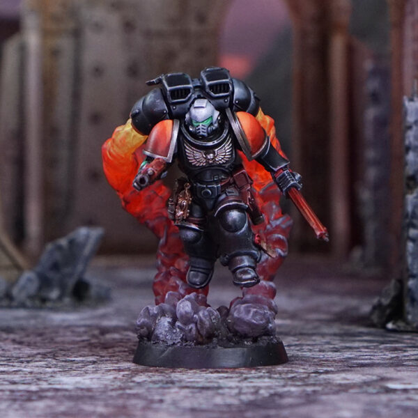 Marines - Jump Pack Assault Intercessors smoke bases - Physical ...