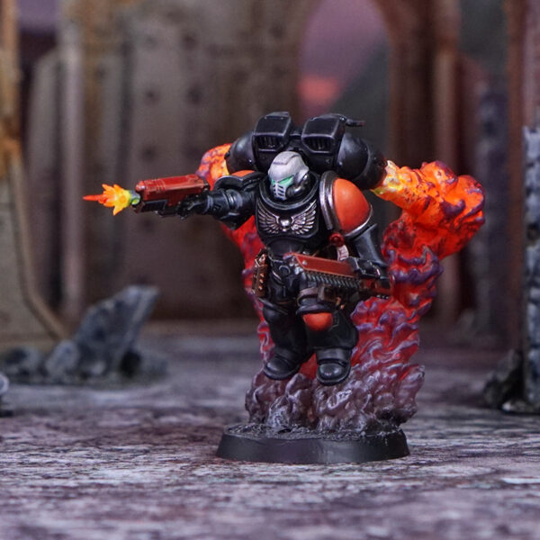 Marines - Jump Pack Assault Intercessors smoke bases - Physical ...