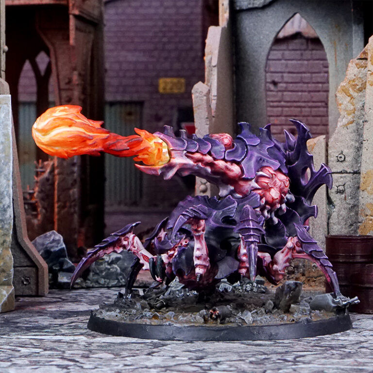 Tyranids - Biovore spore blast and Pyrovore fire ball - Digital ...