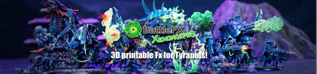 Deadly Print Studio makes Fx's and bits for your miniatures