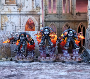 Marine - Inceptor Smoke bases - Premium Edition - Deadly Print Studio