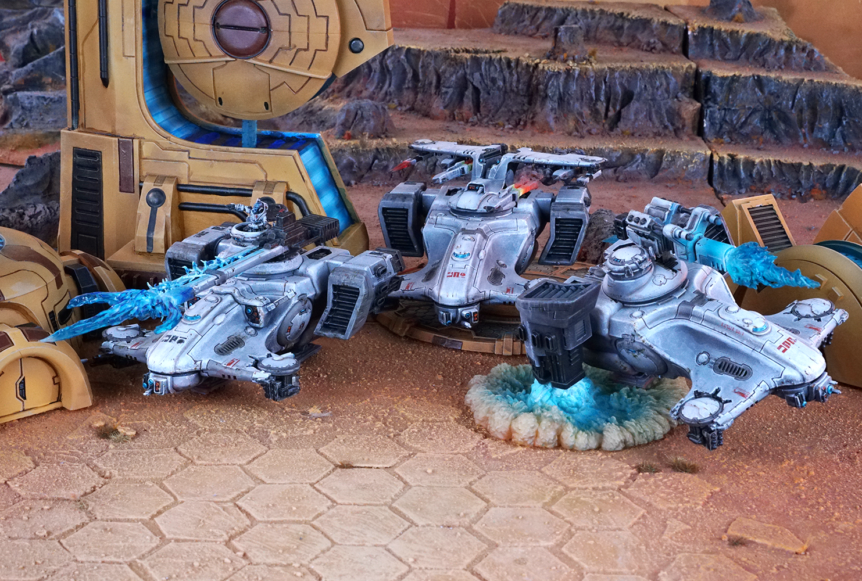 T'au - Hammerhead/Devilfish Fx's - Physical - Deadly Print Studio