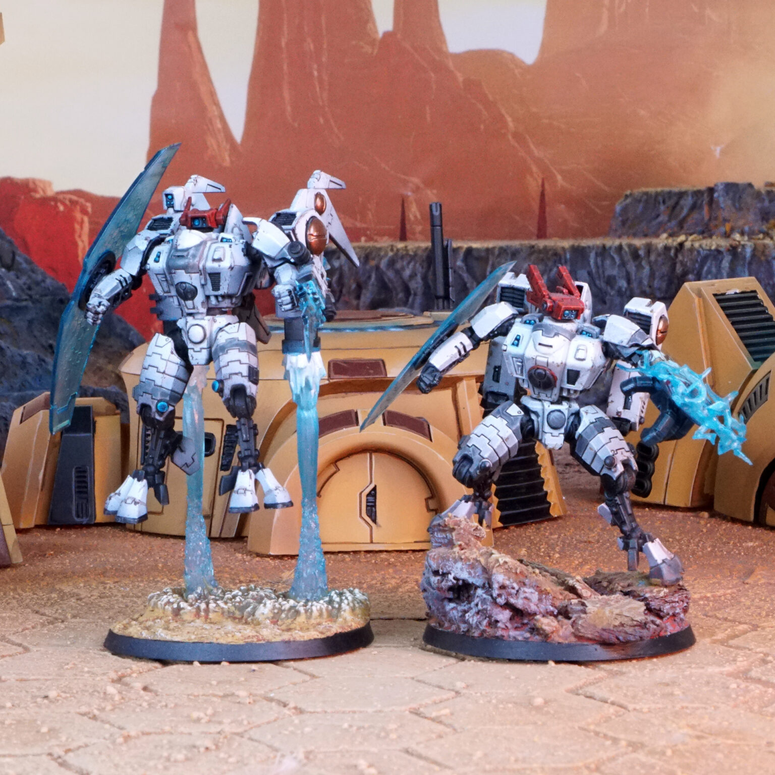 T'au - Commander XV86/85 Fx's and customization - Digital - Deadly ...