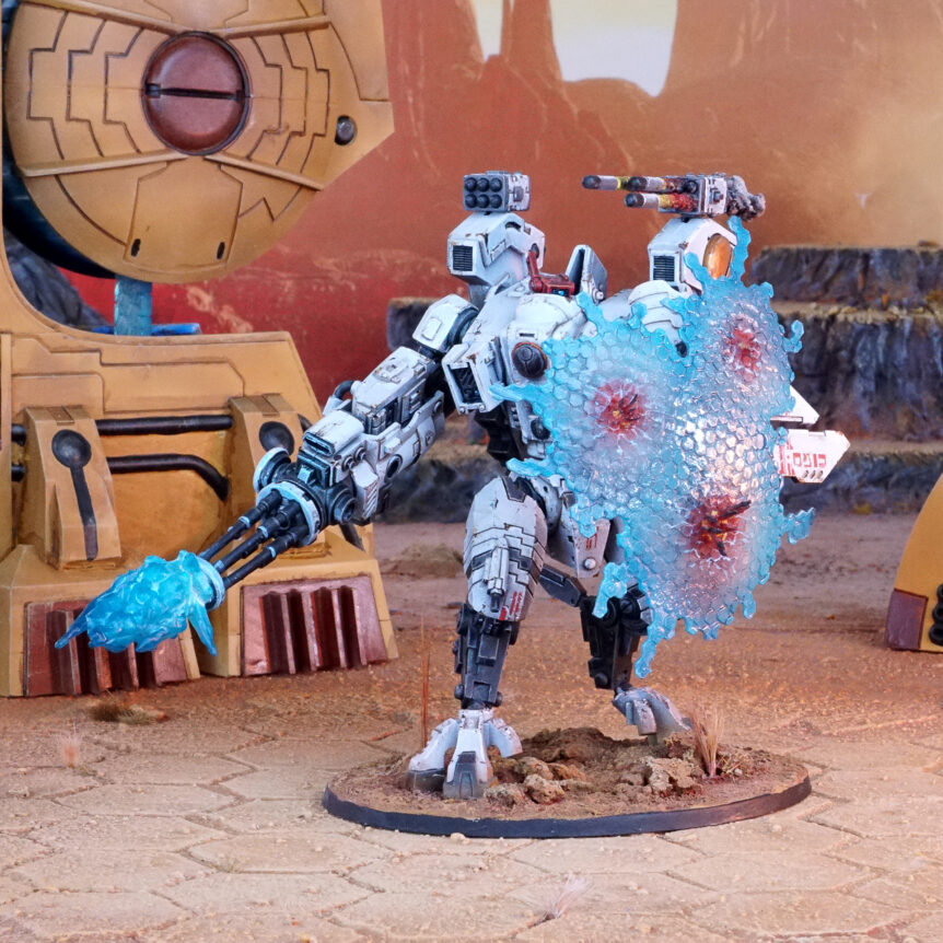 T'au Riptide Fx's- Physical - Deadly Print Studio