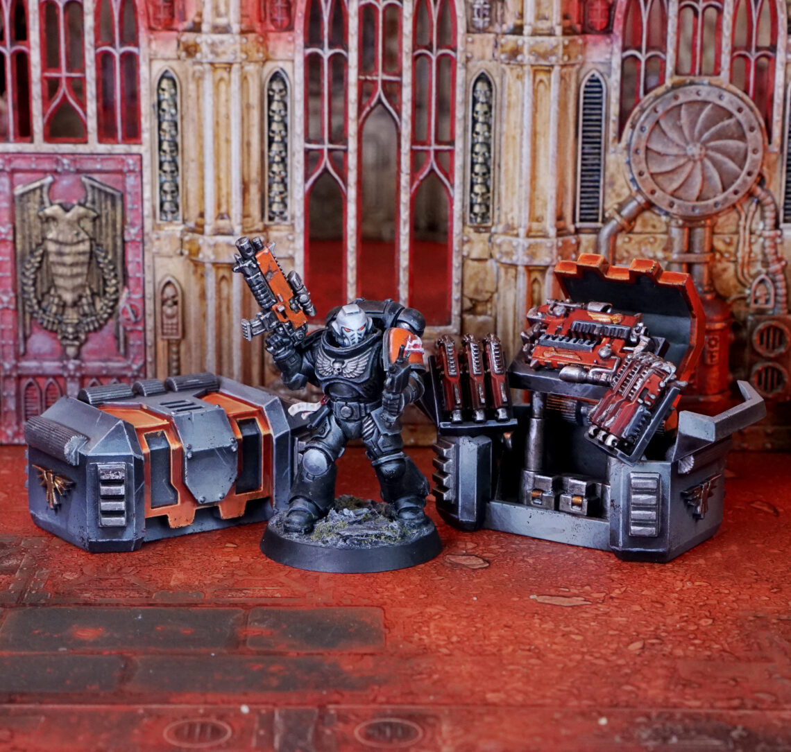 Marines - Weapon rack chest - Physical - Deadly Print Studio