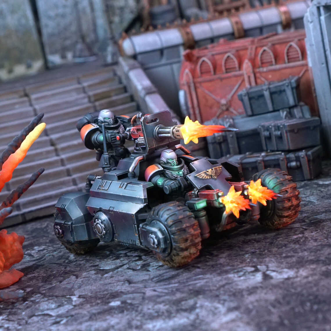 Marines - Invader ATV Fx’s - Physical - Deadly Print Studio