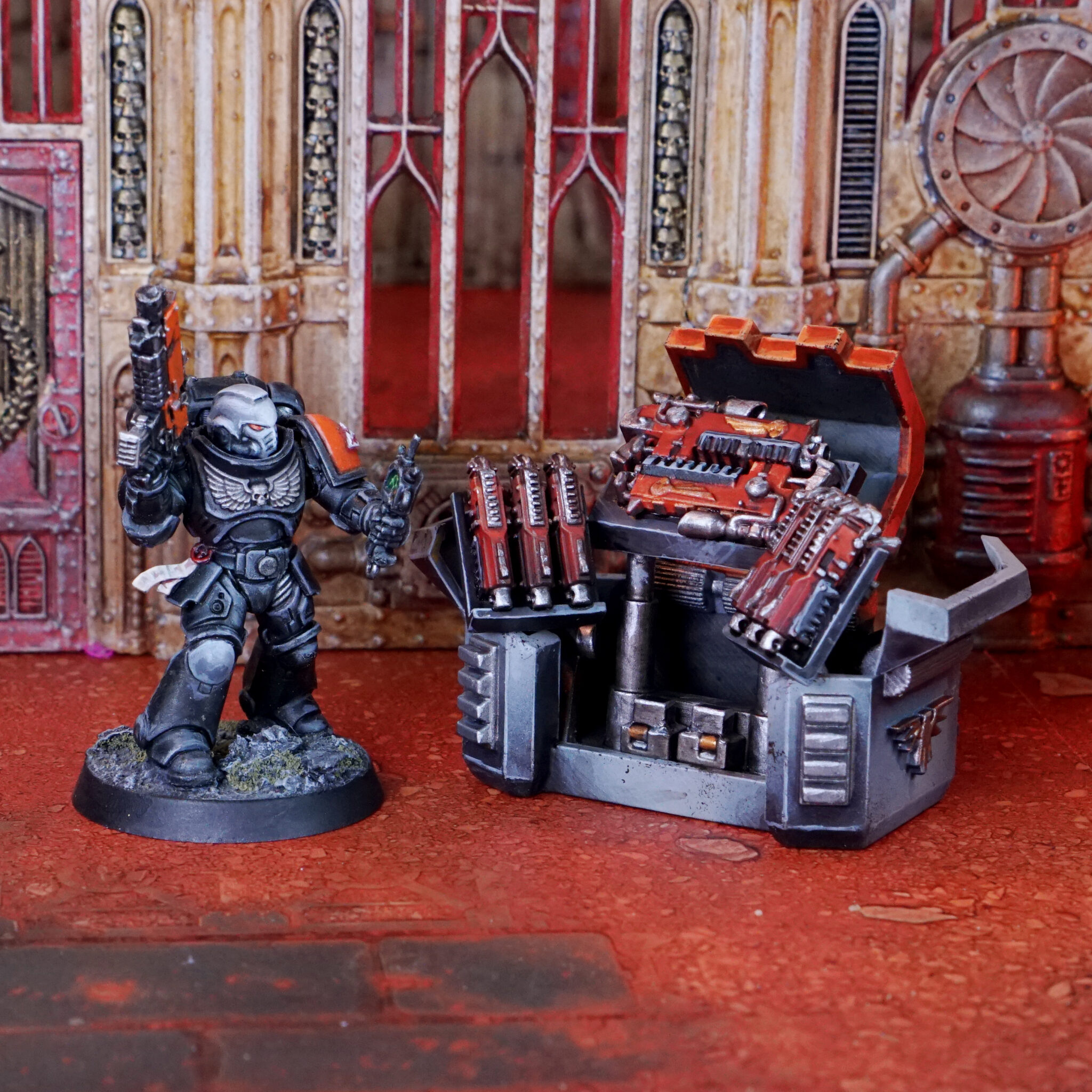 Marines - Weapon rack chest - Digital - Deadly Print Studio