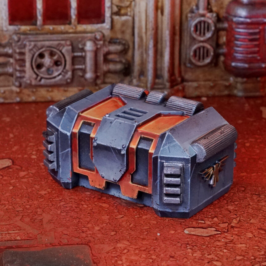 Marines - Weapon rack chest - Physical - Deadly Print Studio