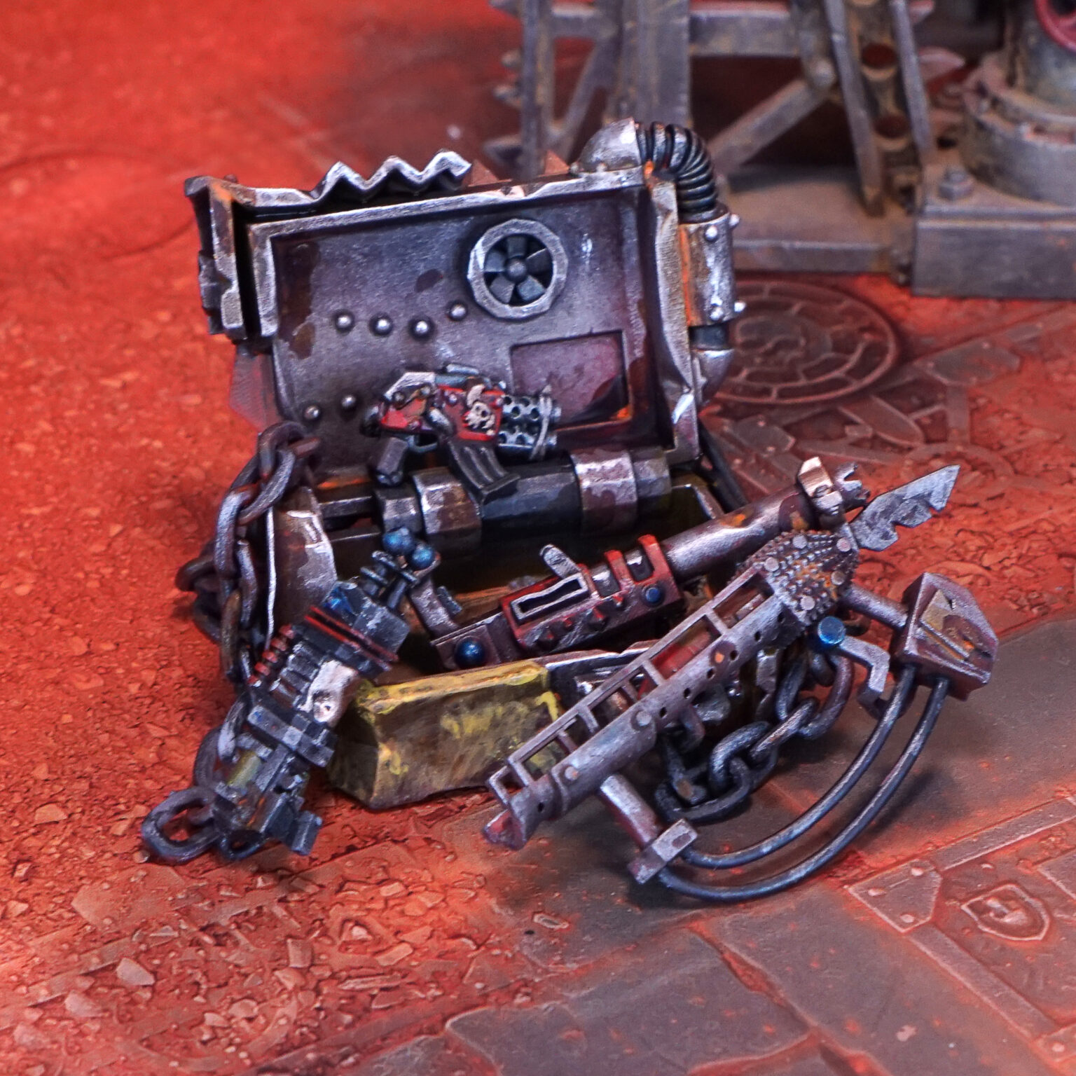 Orks - Rack and ammunition box - Physical - Deadly Print Studio