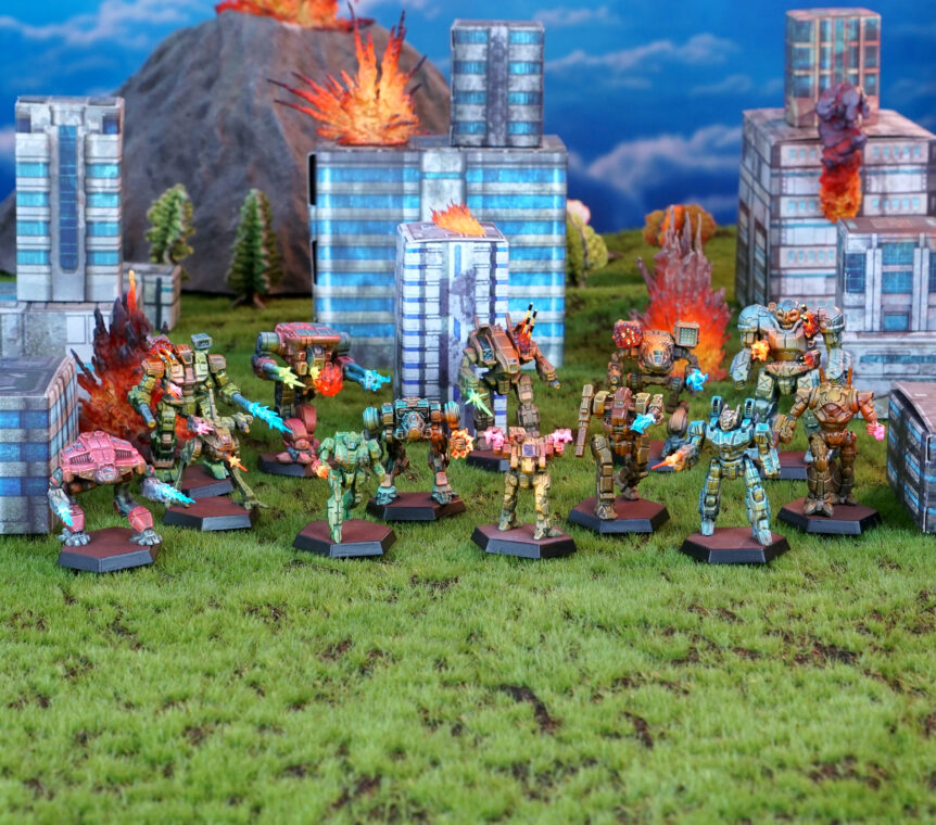 Battletech - Alpha Strike Fx's – Physical - Deadly Print Studio