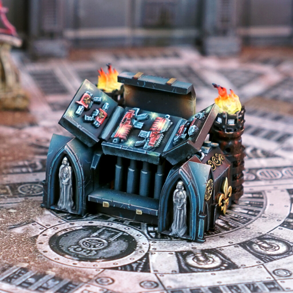 Battle Sisters - Weapon rack, Shrine and censer - Digital - Deadly ...