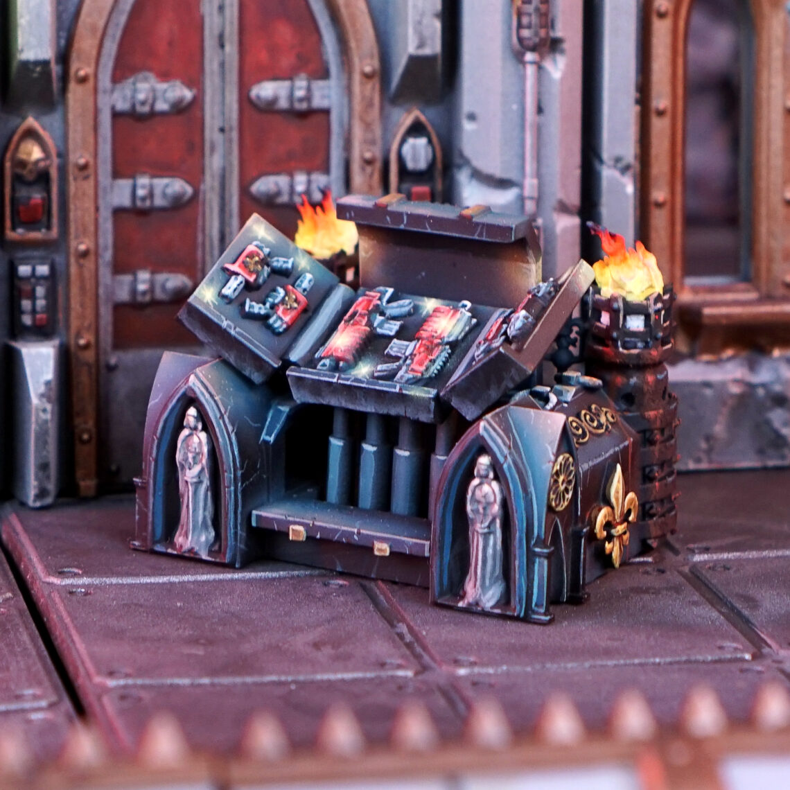 Battle Sisters - Weapon rack, Shrine and censer - Digital - Deadly ...