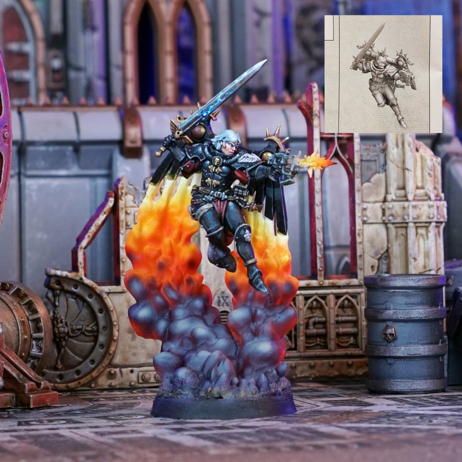 Battle Sisters - Zephyrim - NEW Smoke bases - Digital - Deadly Print Studio