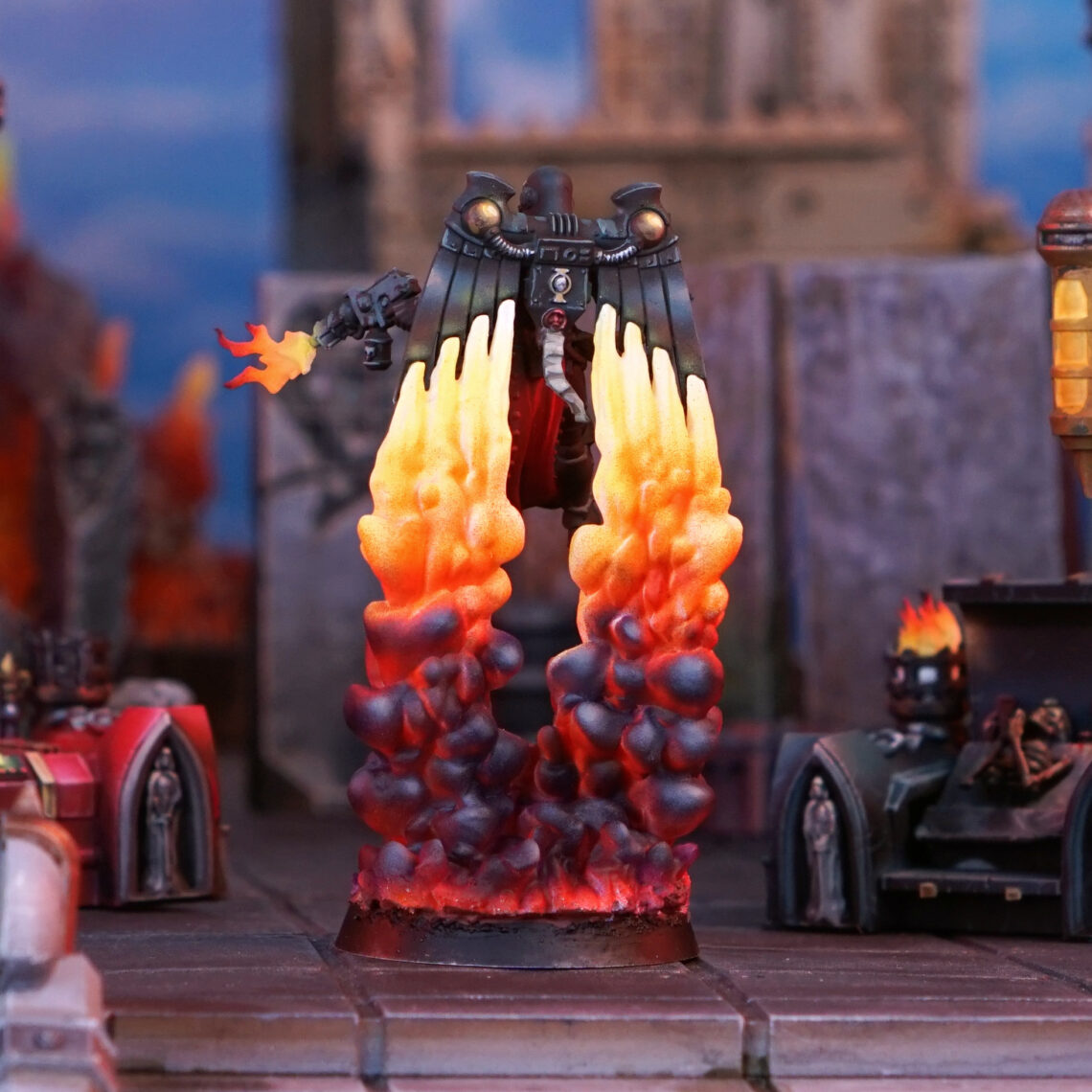Battle Sisters - Seraphim - NEW Smoke bases - Digital - Deadly Print Studio
