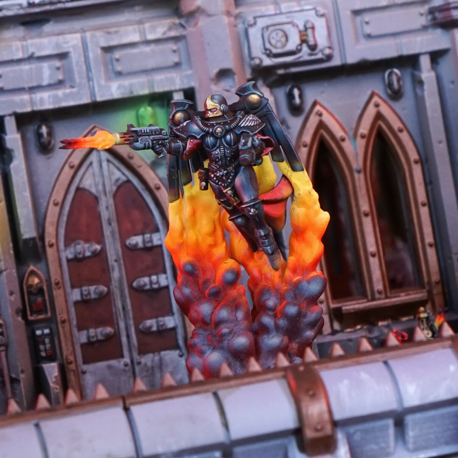 Battle Sisters - Seraphim - Smoke bases - Physical - Deadly Print Studio