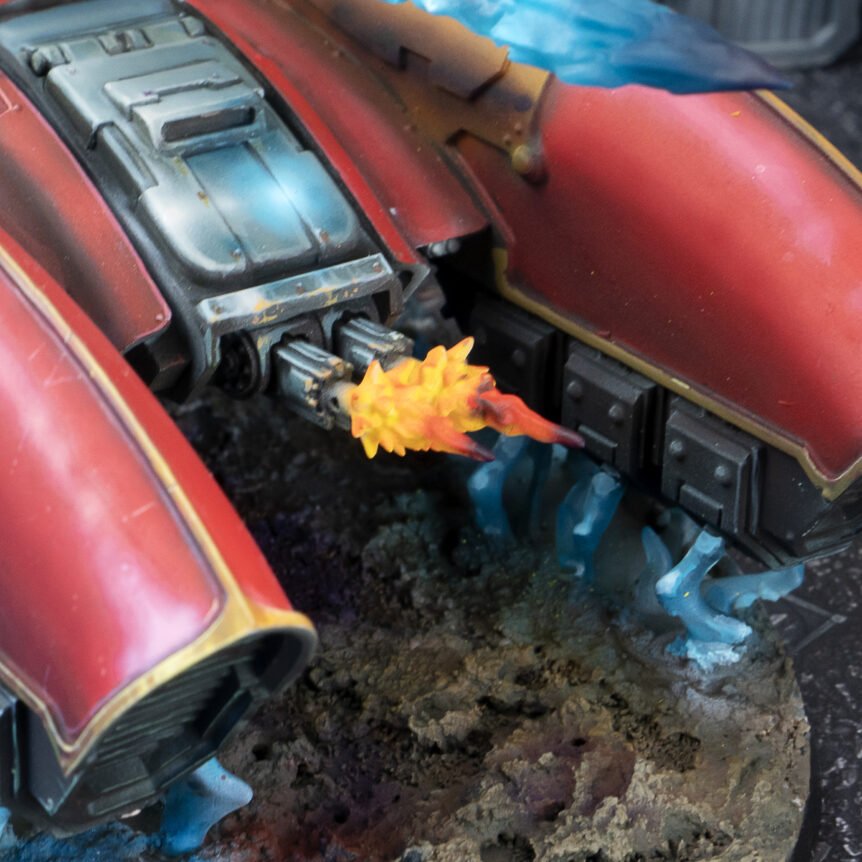 Adeptus Custodes - Caladius Grav-Tank fx's - Physical - Deadly Print Studio