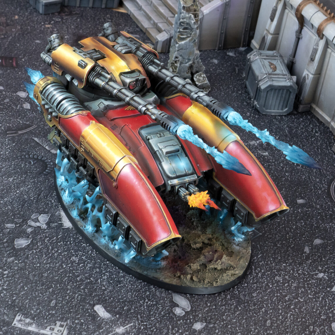 Adeptus Custodes - Caladius Grav-Tank fx's - Physical - Deadly Print Studio