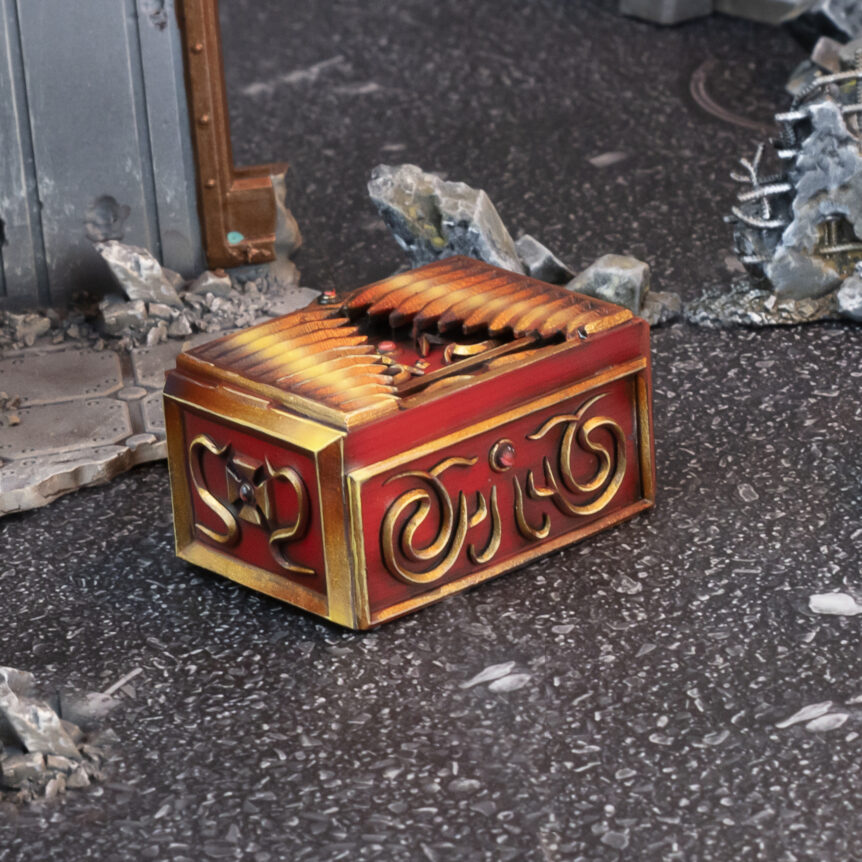Adeptus Custodes - Weapon rack and bolter/ammo transport box - Physical ...
