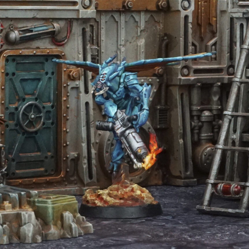 T'au - Vespids Kill Team Fx's - Physical - Deadly Print Studio