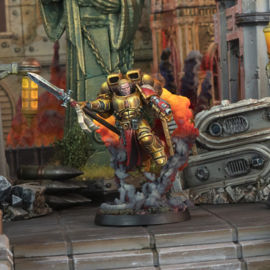 Marines - Sanguinary guard smoke backpack bases and muzzle flashes ...
