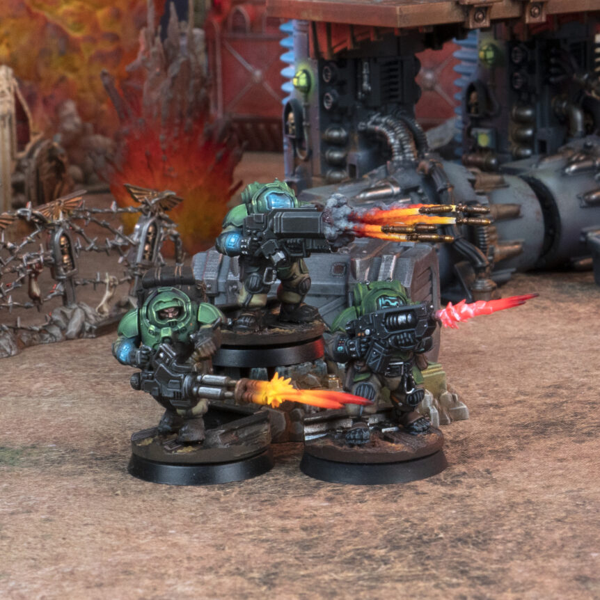 Votann – Hearthkyn Warriors / Kill team Fx's - Physical - Deadly Print ...