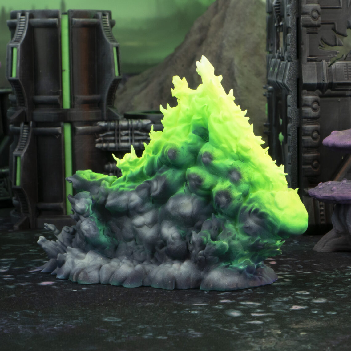 Chaos Warpfire bases - Premium Edition - Deadly Print Studio