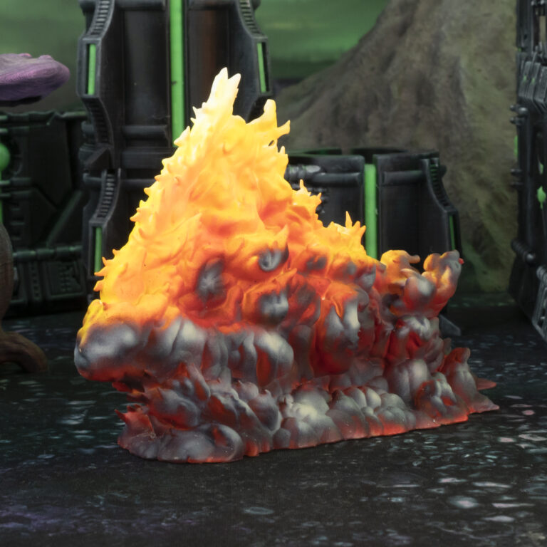 Chaos Warpfire bases - Premium Edition - Deadly Print Studio