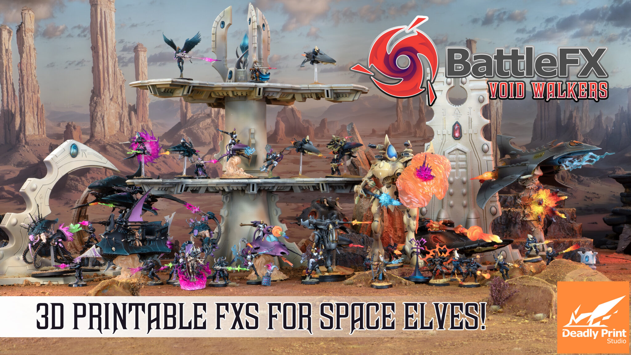 BattleFx: Void Walkers - Late - Pledge - Digital - Deadly Print Studio