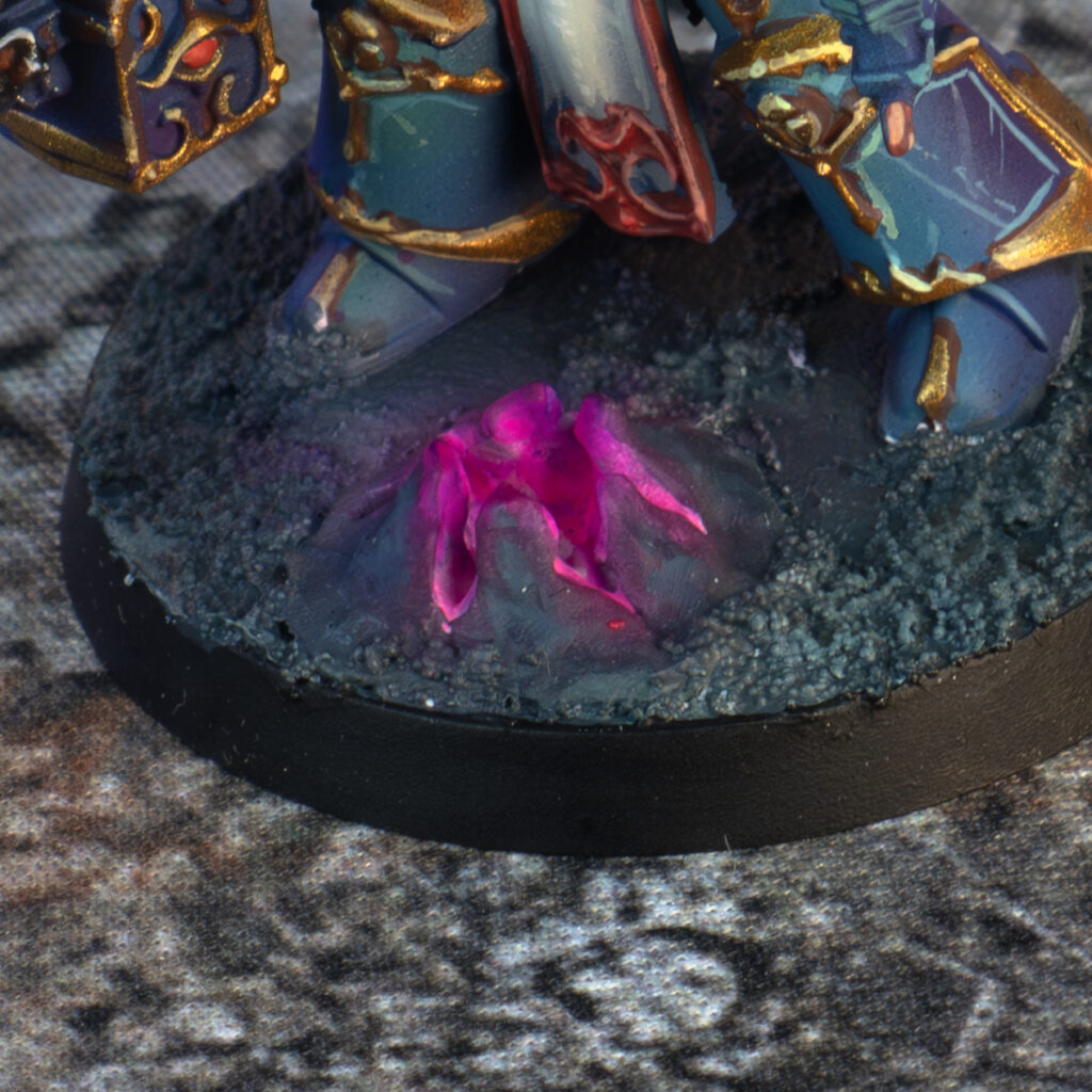 Thousand Sons warp base details - Physical - Deadly Print Studio